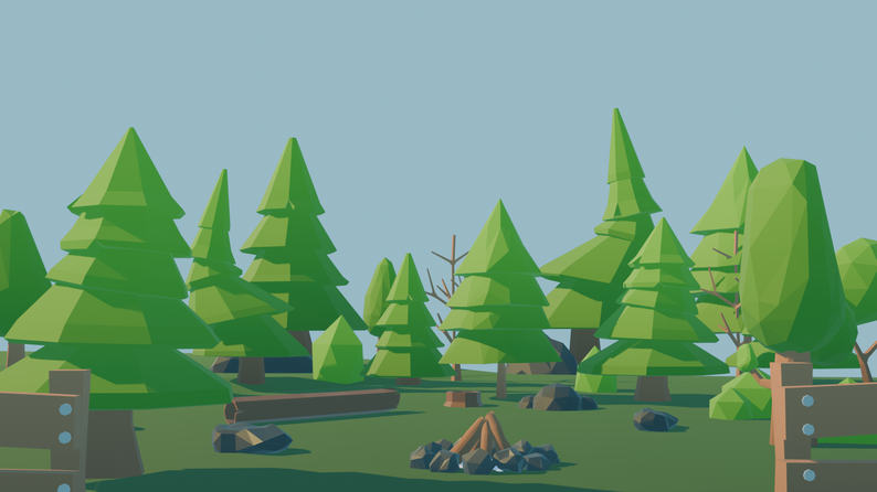FREE_Forest_LowPoly_Asset_Pack by Laandy