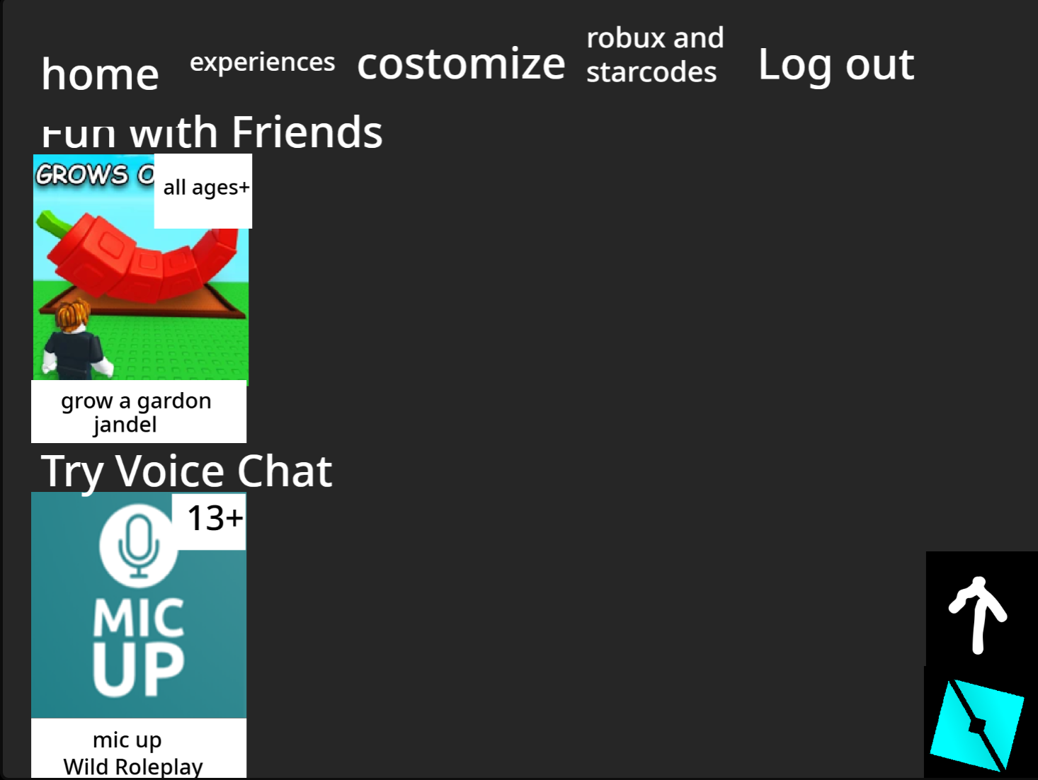 Roblox on scratch remastered by UmiiXD