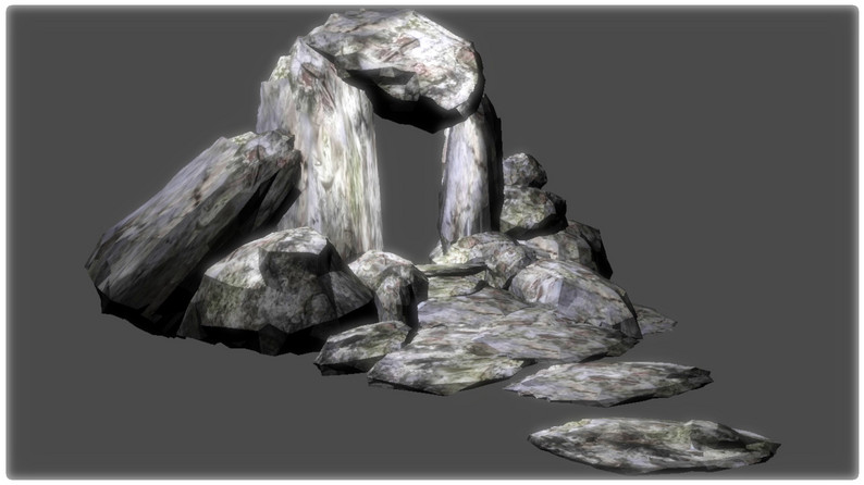 Rocky Mountain Cave 3D Environment Assets by RUDE-RUDY-TUTORIALS