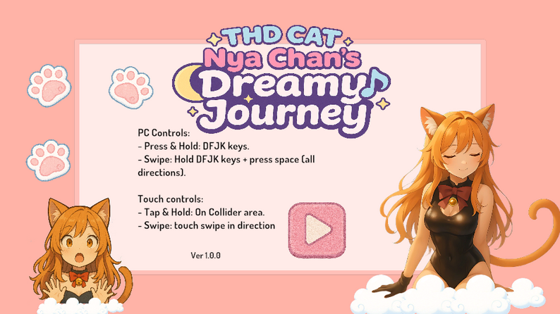 Nya Chan's Dreamy Journey by Darktree Game Studio