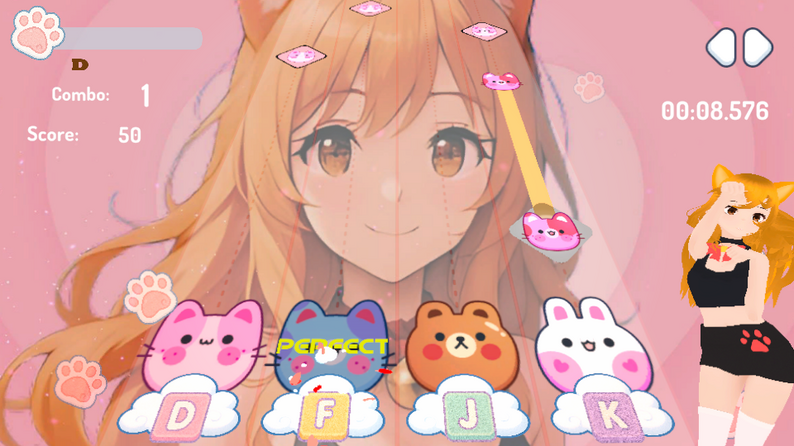 Nya Chan's Dreamy Journey by Darktree Game Studio