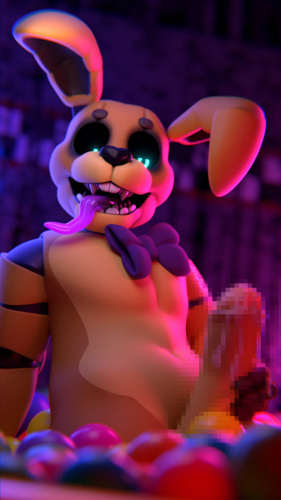 Into the Pit Springbonnie by JizzyFoxAD