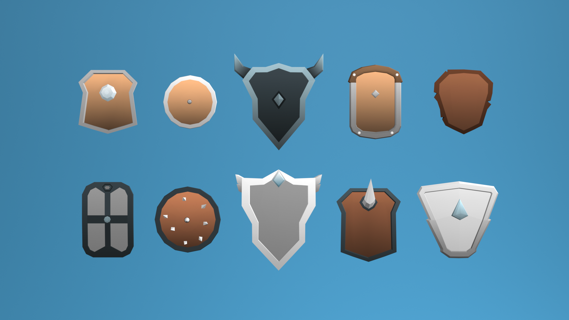 Cubic Low Poly Humans by Shokubutsu-S