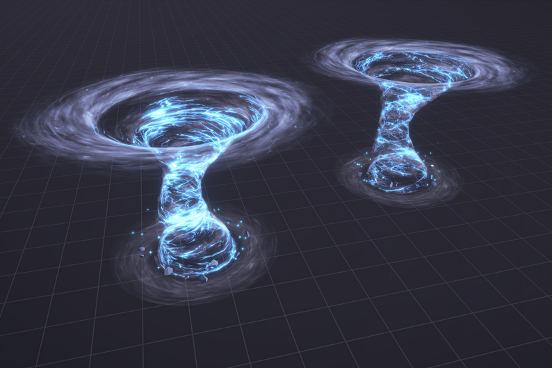 Unity Elemental Tornado VFX by FlexUnit