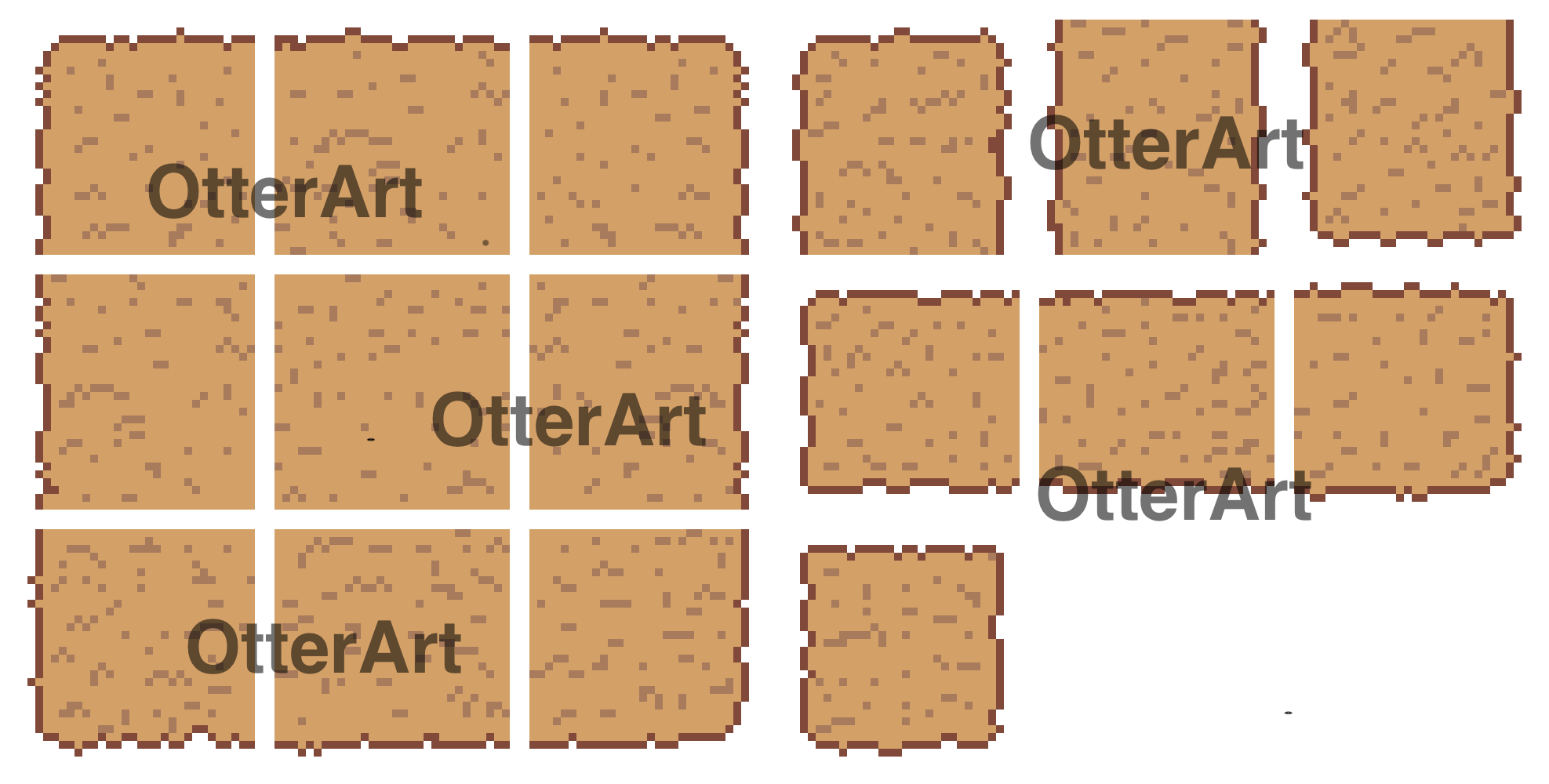 Topdown game tileset by OtterArt