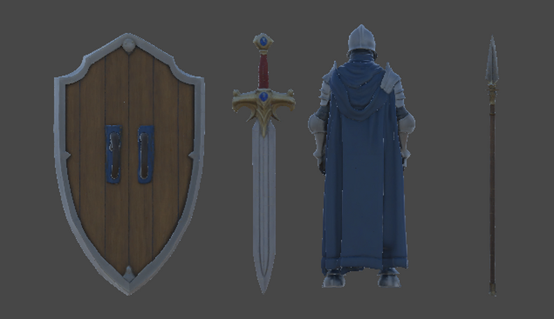 Medieval Knight Equipment Pack by Icarus Studios