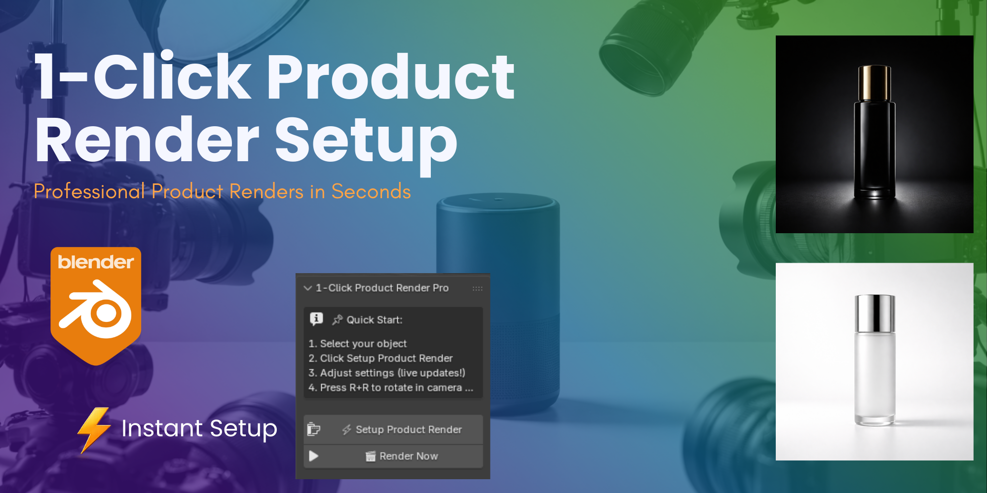 1-Click Product Render Setup by rana1232