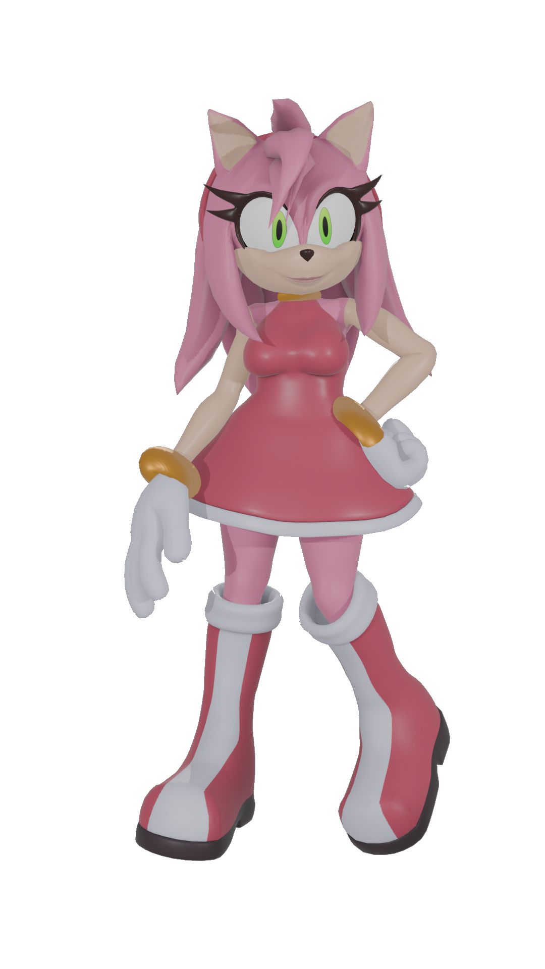 Stylized Amy Rose (V1) by Lord Convalian