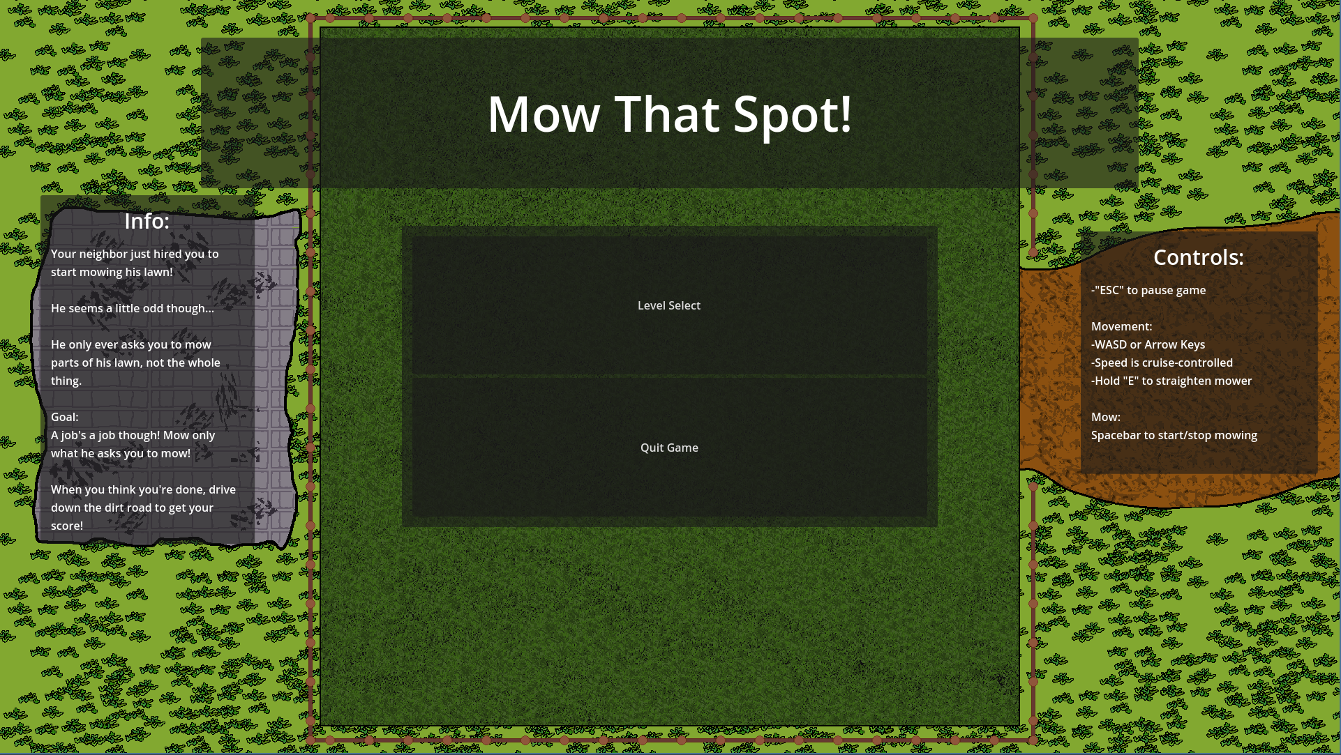 Mow That Spot! by TSO456