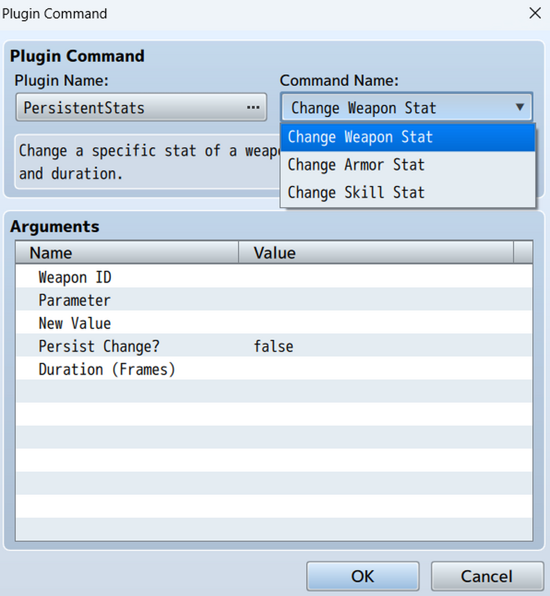 Runtime Stat Editor for RPG Maker MZ by BitQuest Studio
