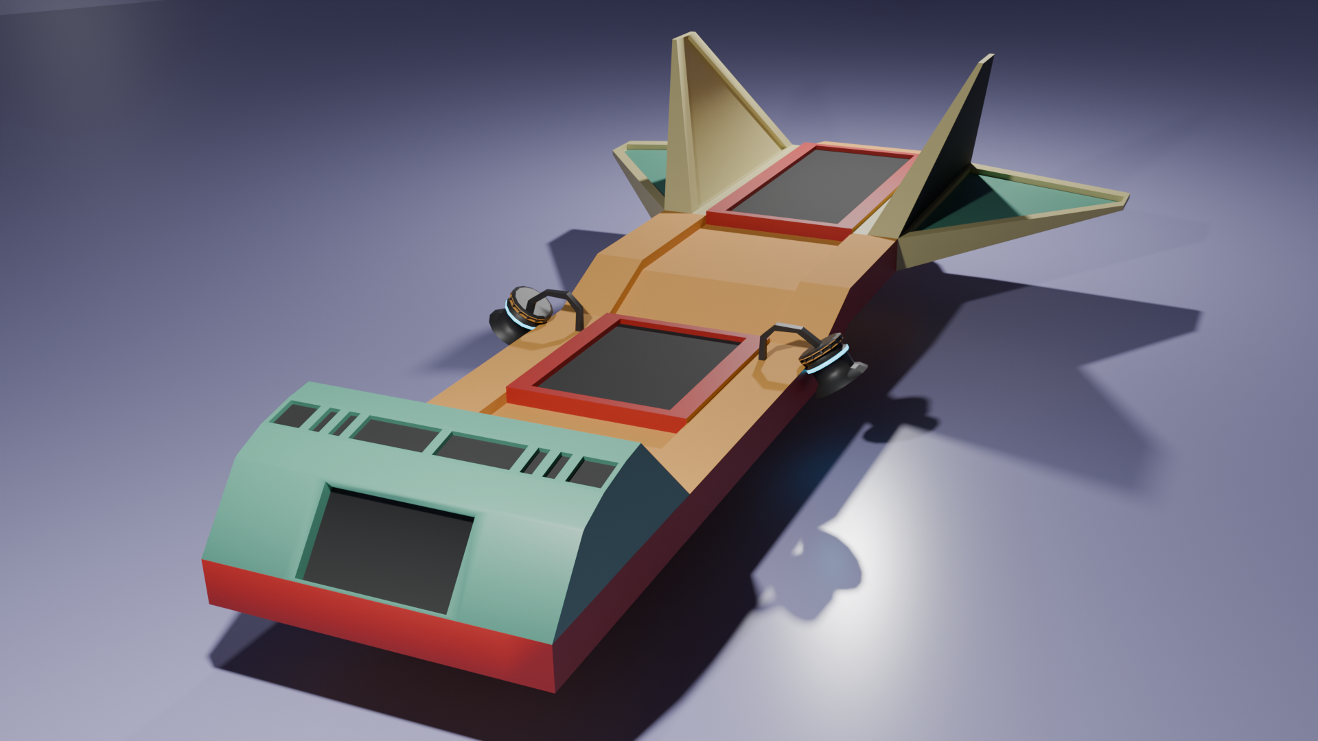 Cyber Punk Theme Hover Boards and Collectibles by Jabsz Studios