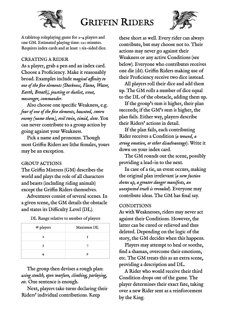 Griffin Riders by Florik