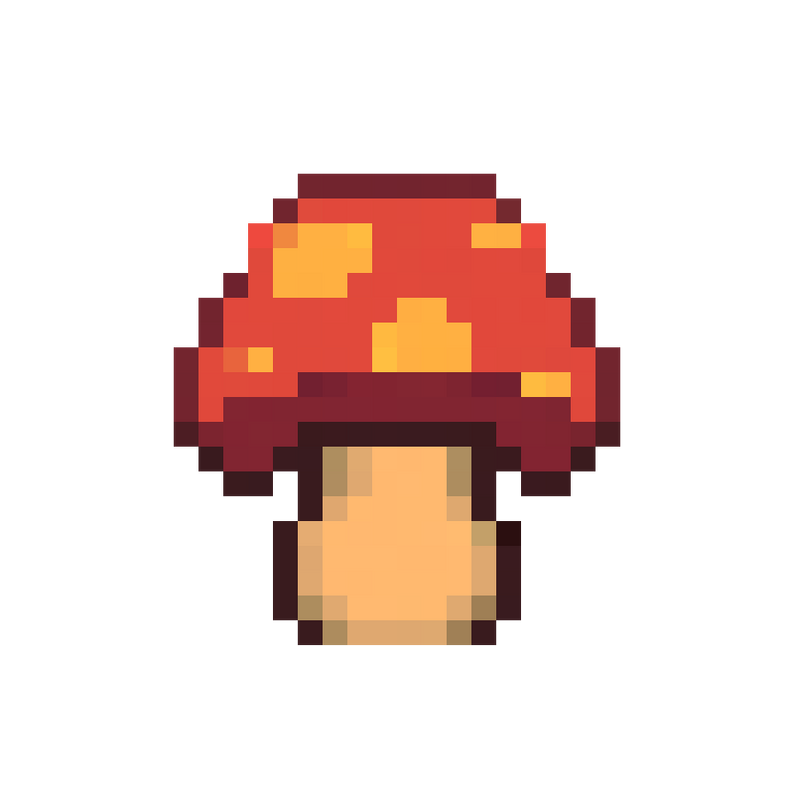 Mushroom Sprite Pack - Mystic Forest Edition by Peter Field