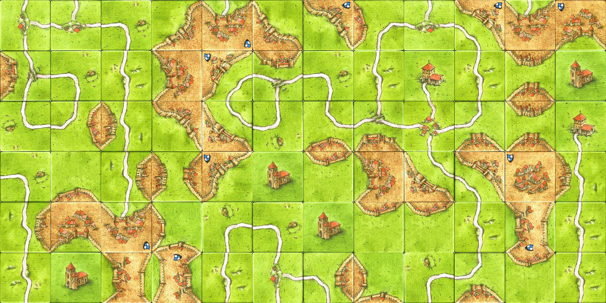 Legally distinct medieval landscape generator by Bruno