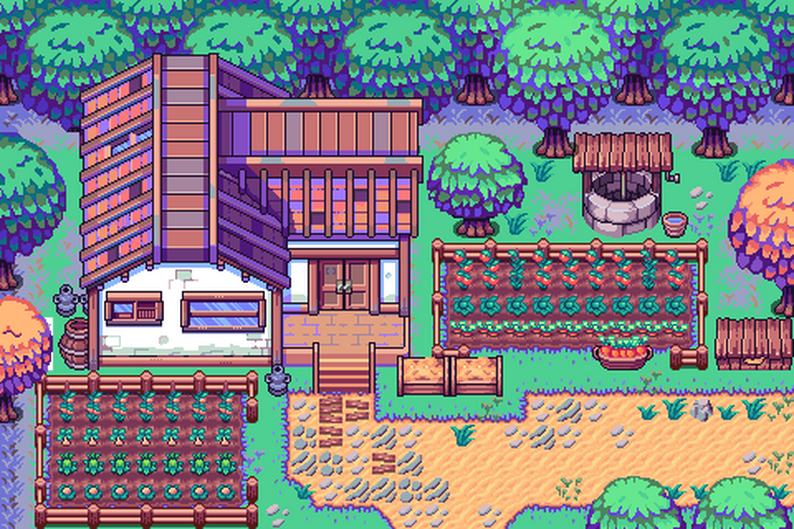 FARM RPG ASSET PACK - 16x16 tileset by Sgam