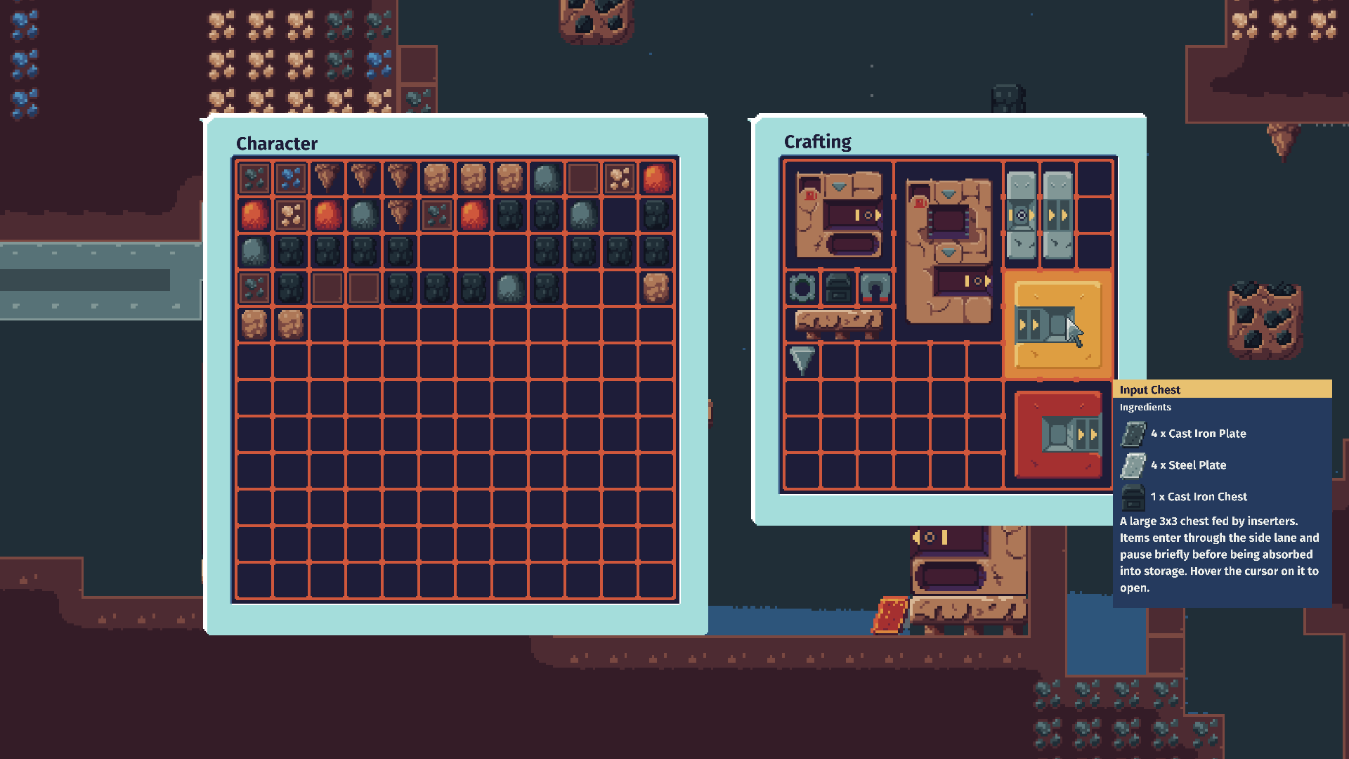 New player character sprite - Cave Factory by Ted Bendixson