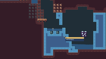 New player character sprite - Cave Factory by Ted Bendixson
