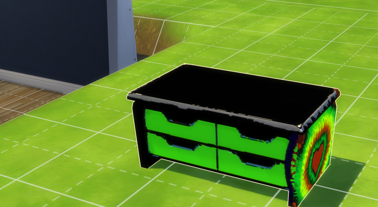 [Sims 4 CC] The Toxic Hearts Bedroom Set by ScaerieTale