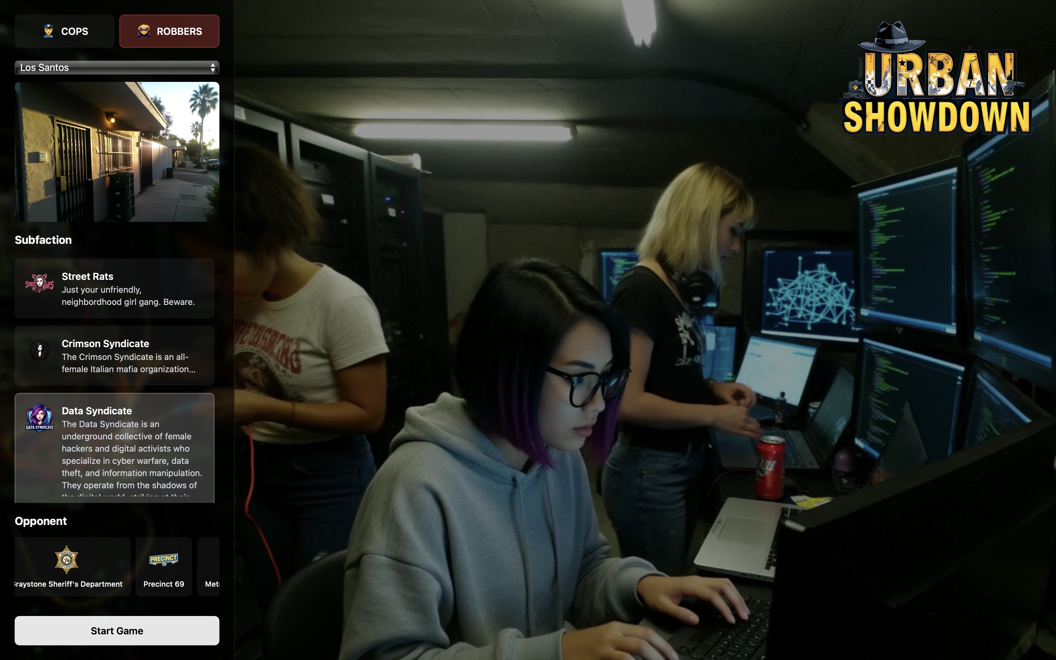 Initial commit - UrbanShowdown by bryanttchernovkov