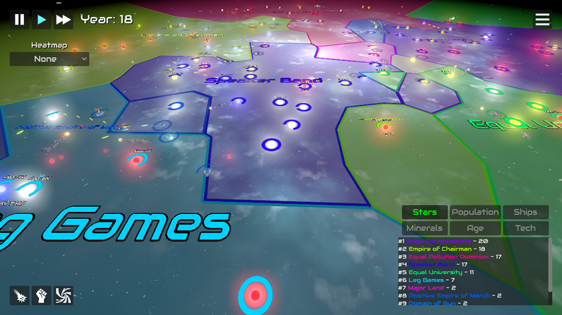 GalactiWar - Empire Simulator by silver4