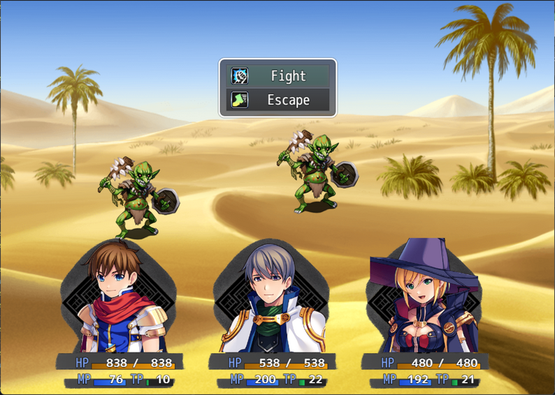 [RPG Maker] WYSIWYG UI Editor - Battle (Pro) by Aerosys