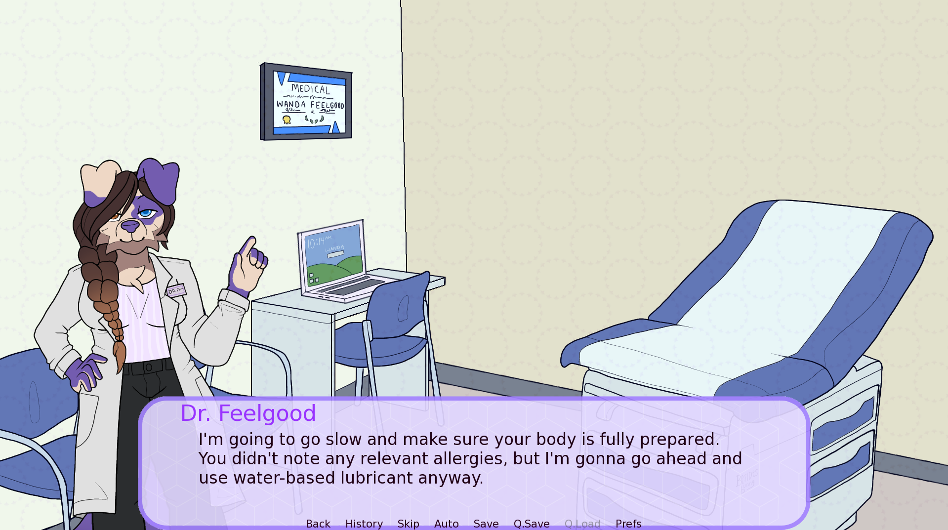 NSFW FURRY GAME OUT NOW! - Dr. Feelgoods Love Clinic (NSFW) by BesidesBunny