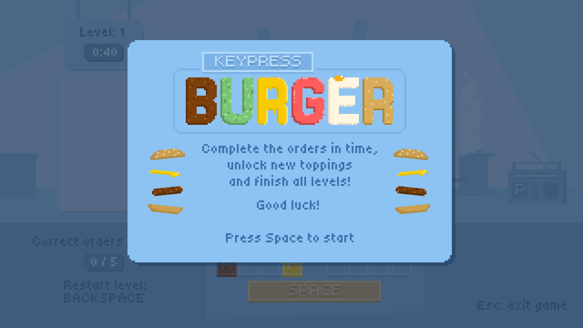 Keypress Burger by Paul Maaswinkel