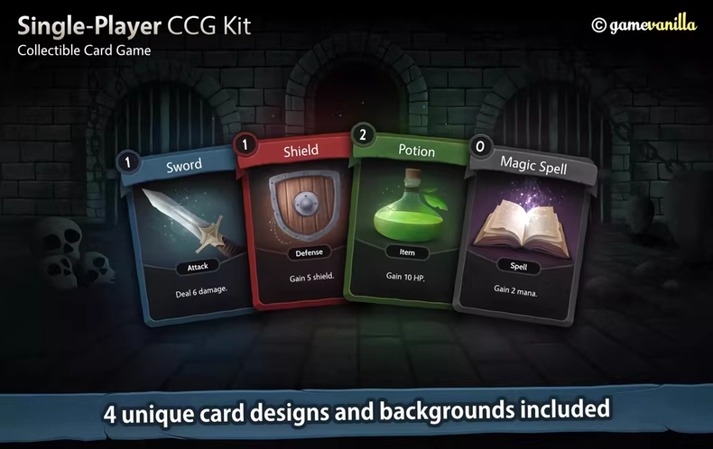Single-Player CCG Kit by Shenyou Game