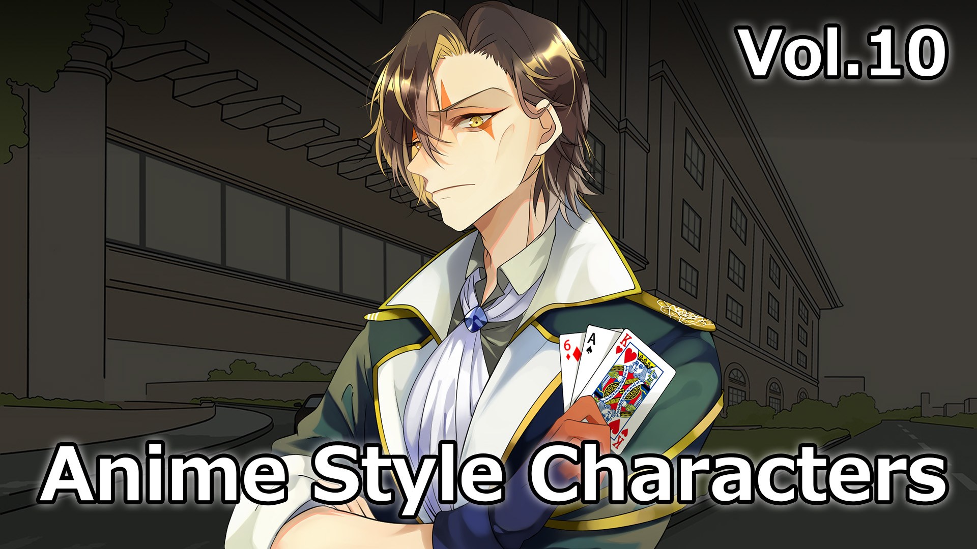 Anime Style Characters Sprite Vol.10 by Raketenfaust