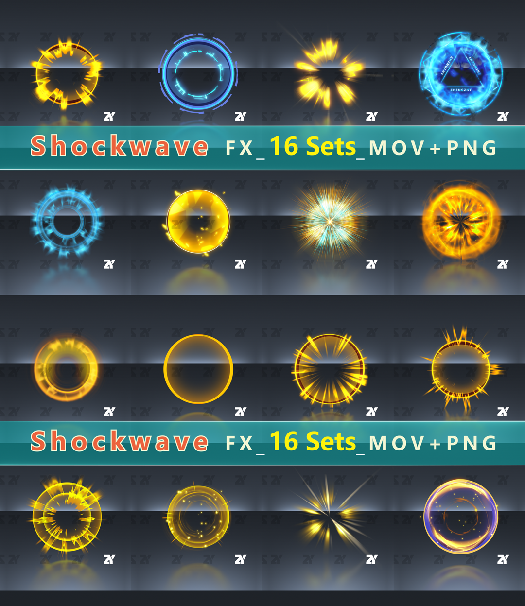 Shockwave FX_16 Sets by ZY