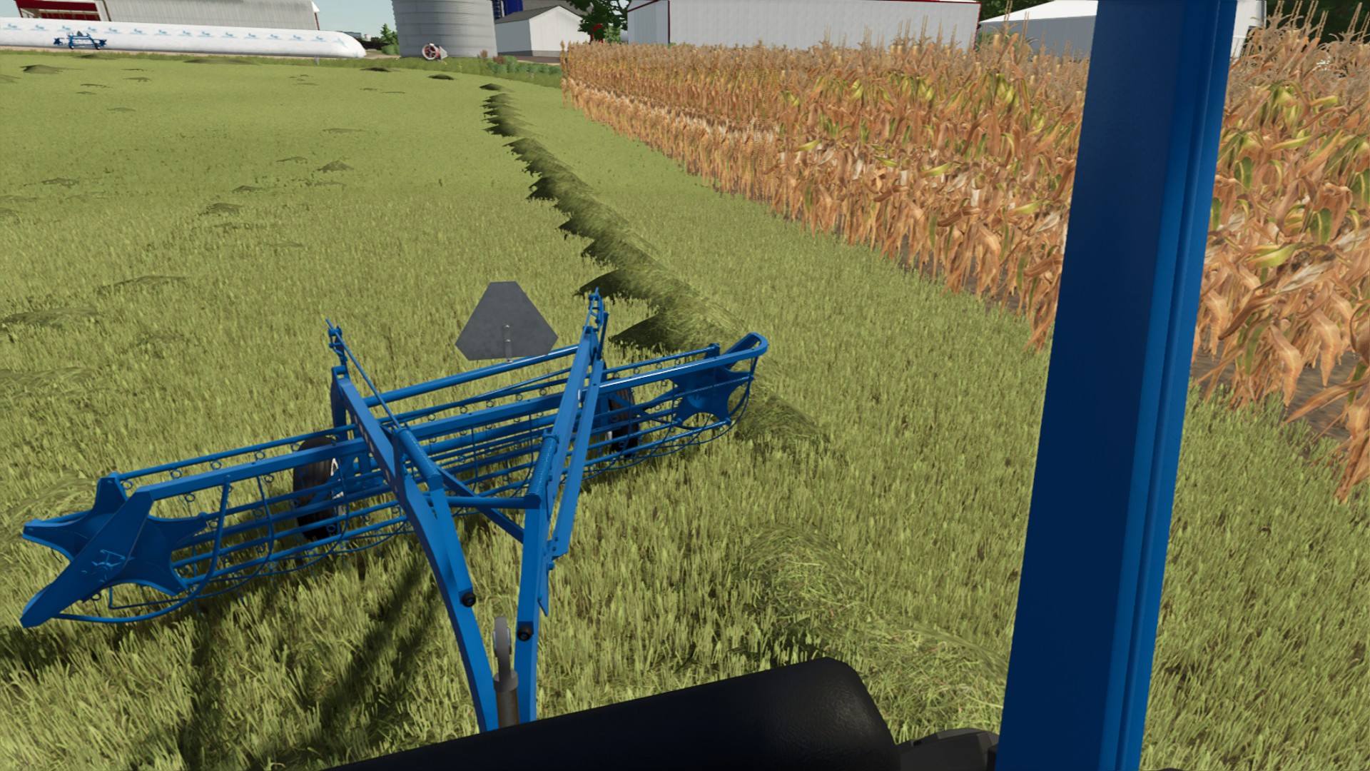 FS25 Ford 513 Rake Pack BETA by Outpost Dairy