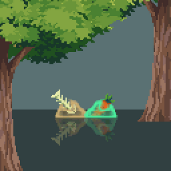 Sticklooter (Slime) 2D Pixel Art Animation by stickyrice1911