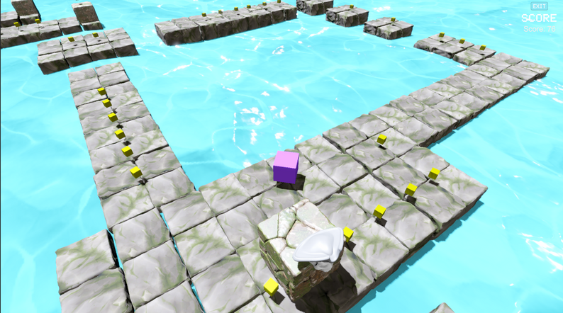 Cube Runner by Bisalshah