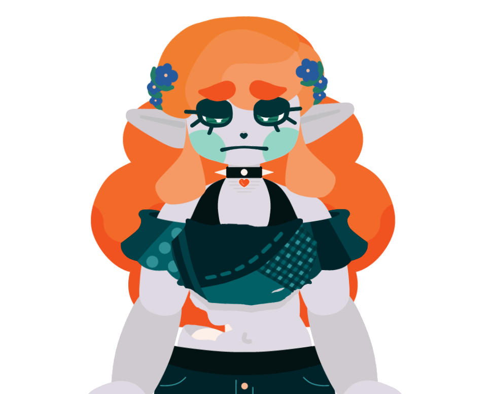 Zombie Cleo Live 2D Model V.2 by Memory