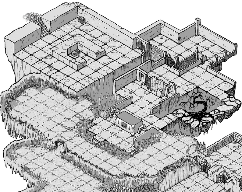 Dungeon Map Maker Map Pack by Harry Metcalf