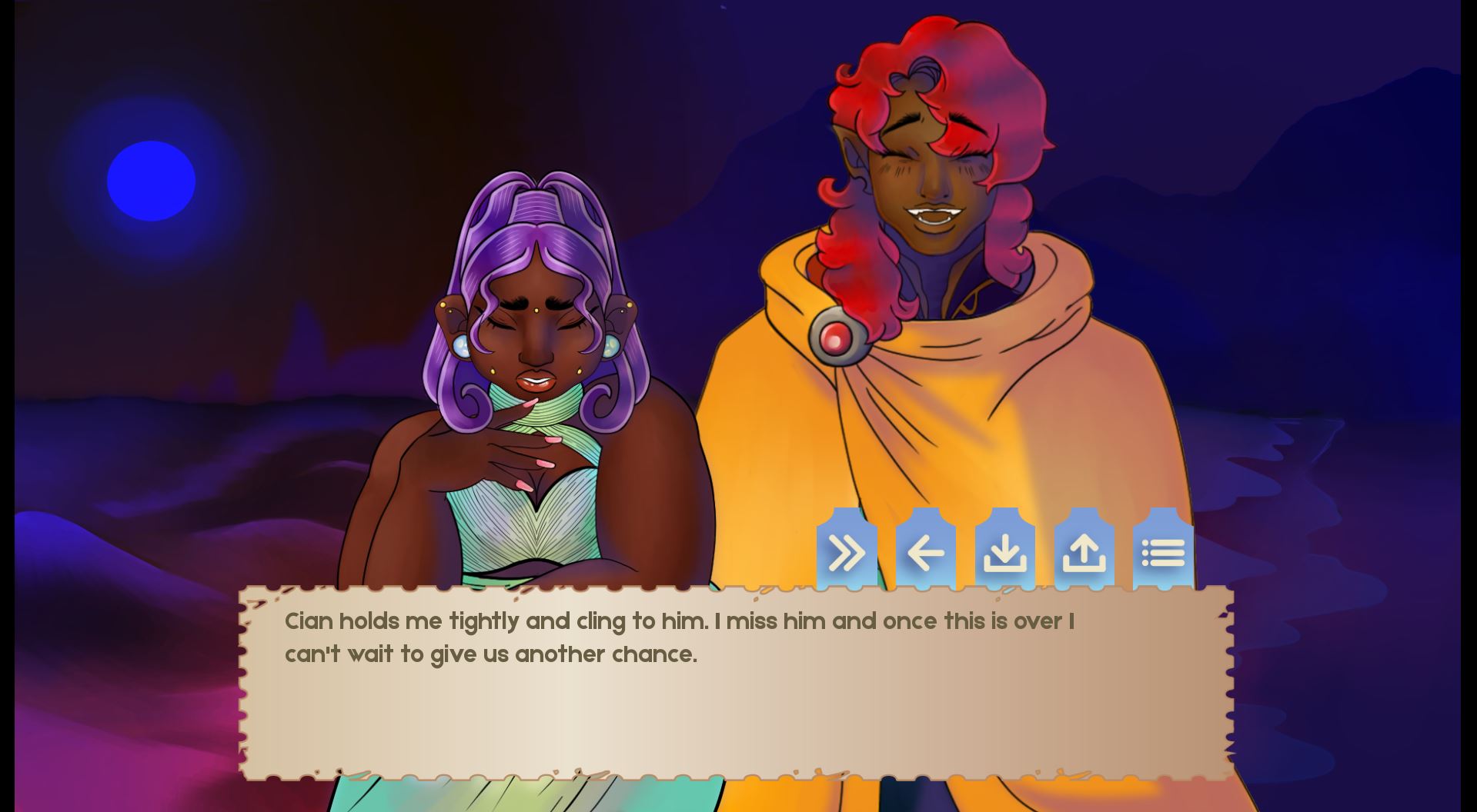 The Seashell Whispers Our Name by Blqgumi