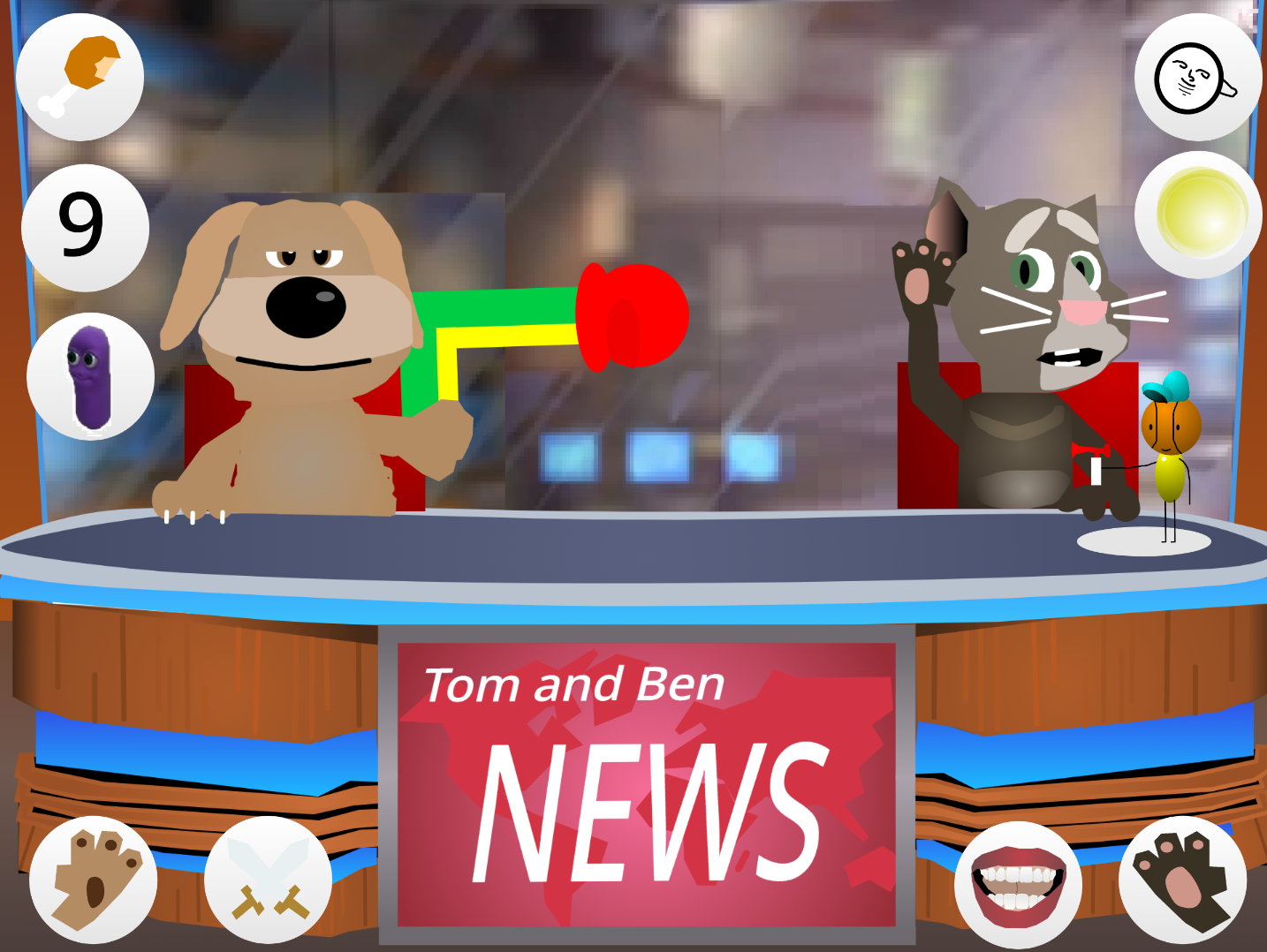 Talking Tom and Ben News with More Activities by mario_plushie.2010