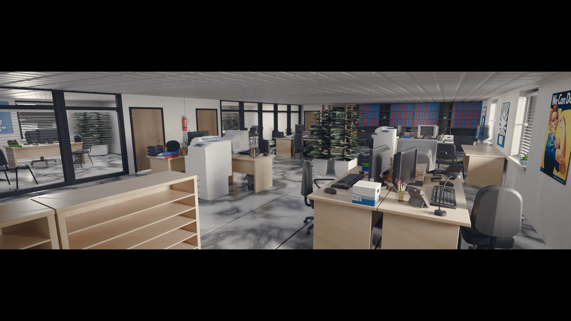 Office asset pack for game by midori_ar