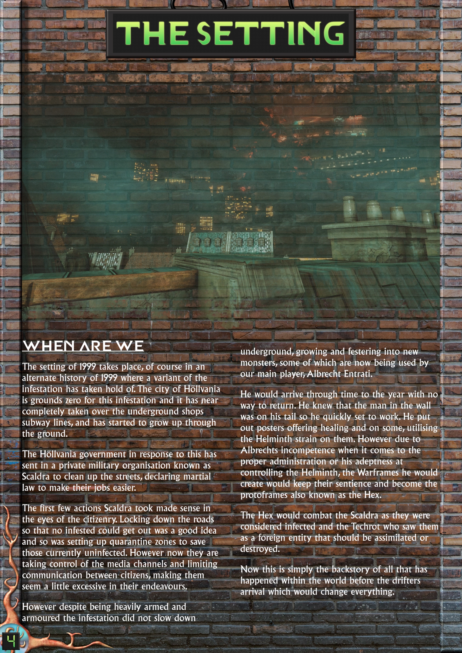 Warframe Tabletop RPG, 1999 Expantion by Theweejo