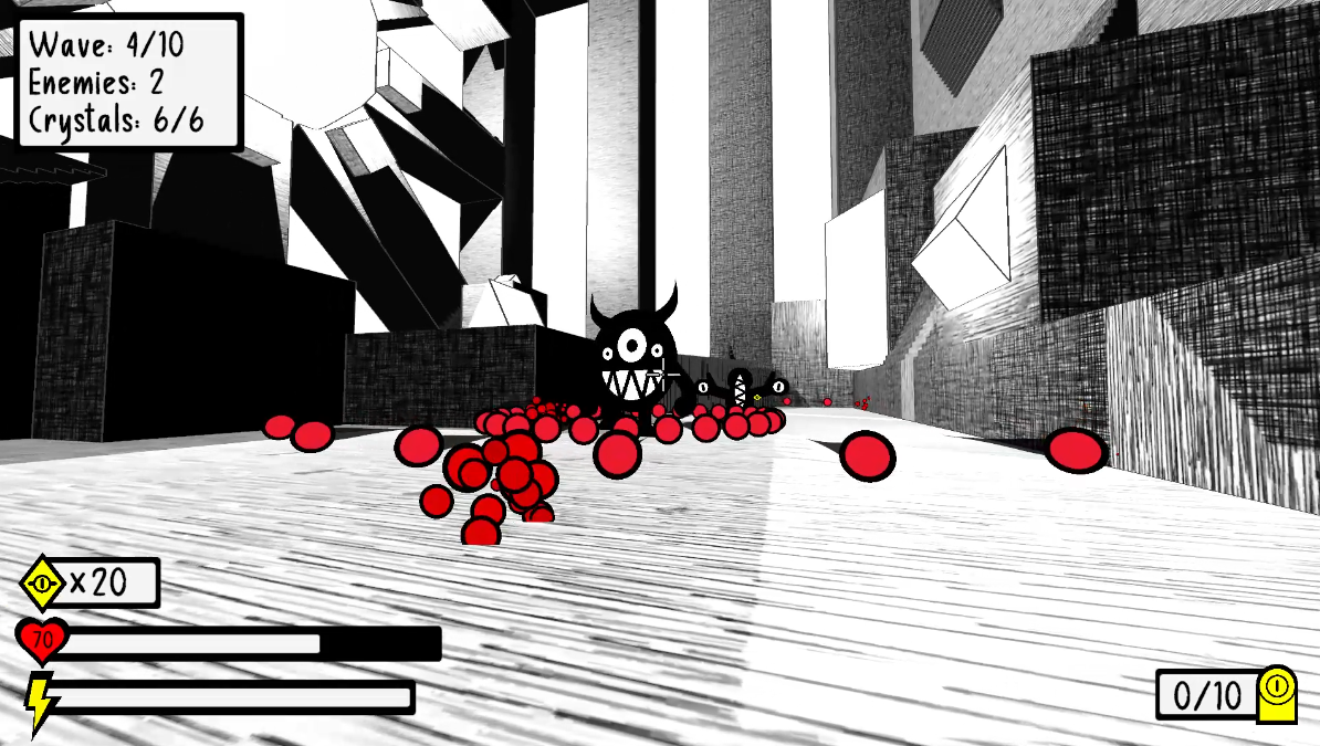 Kuro - Fps bullet hell arena by Bushigemen