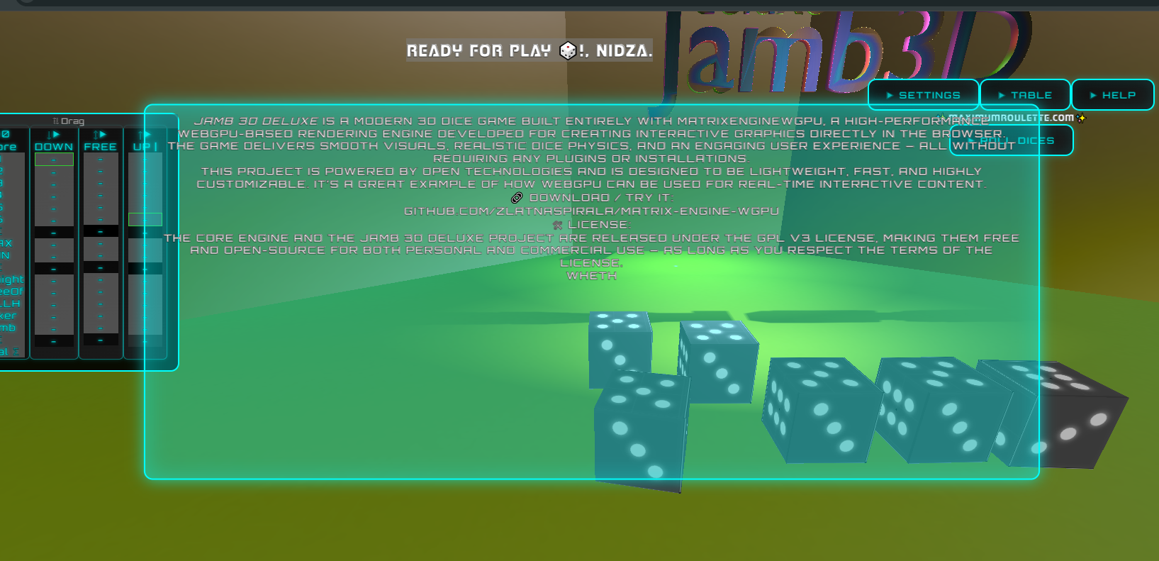 Jamb 3d deluxe by Game developing