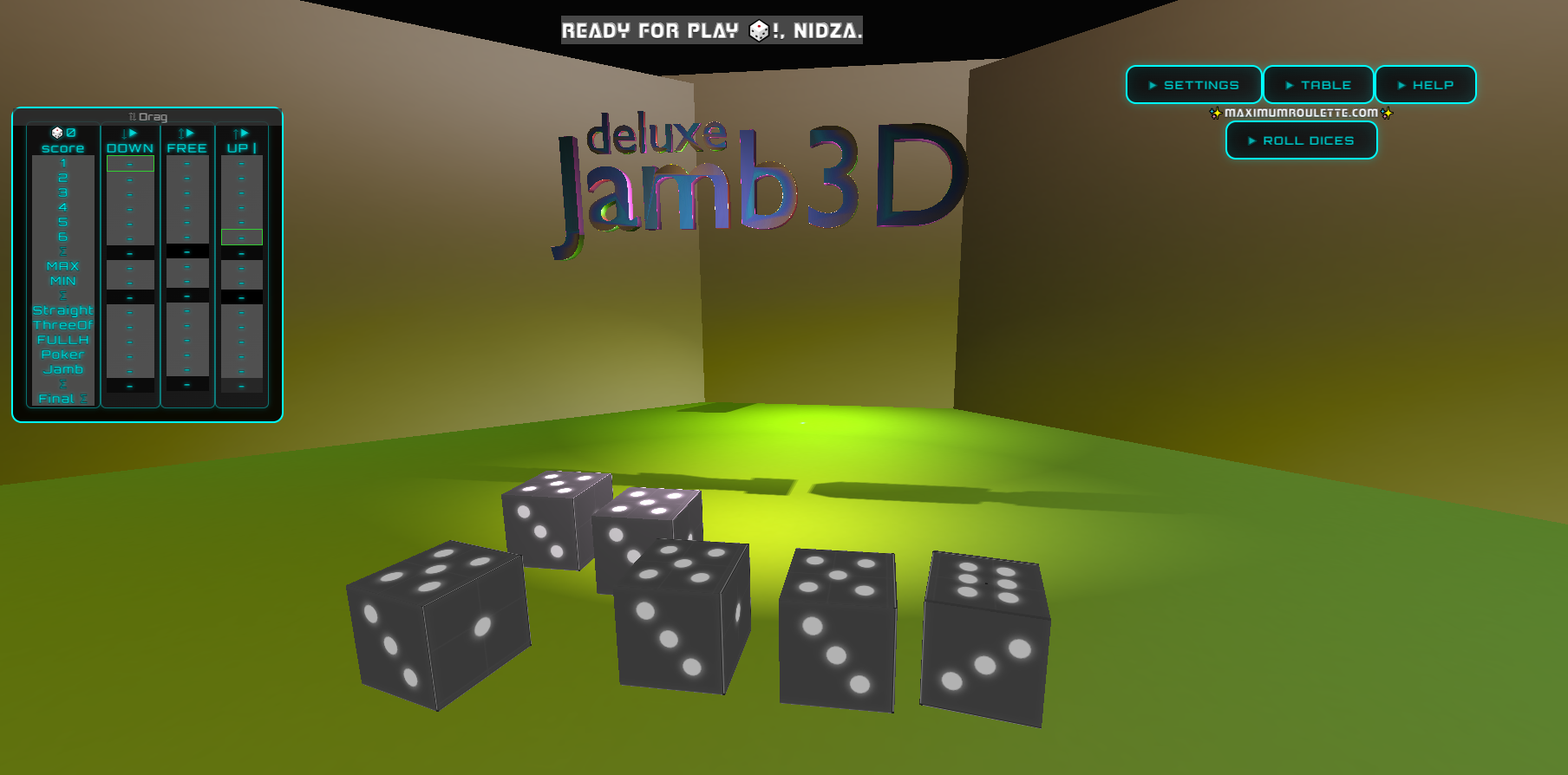Jamb 3d deluxe by Game developing