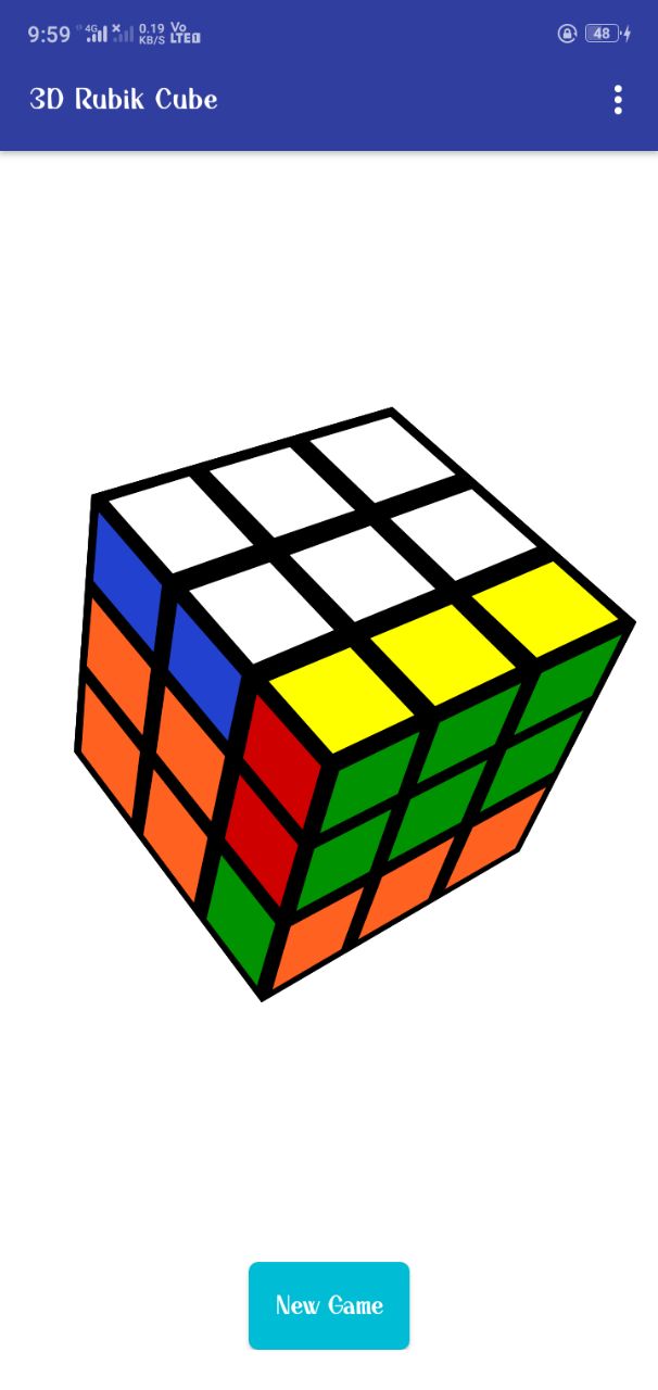 3D Rubik’s Cube Game by rahulverma67