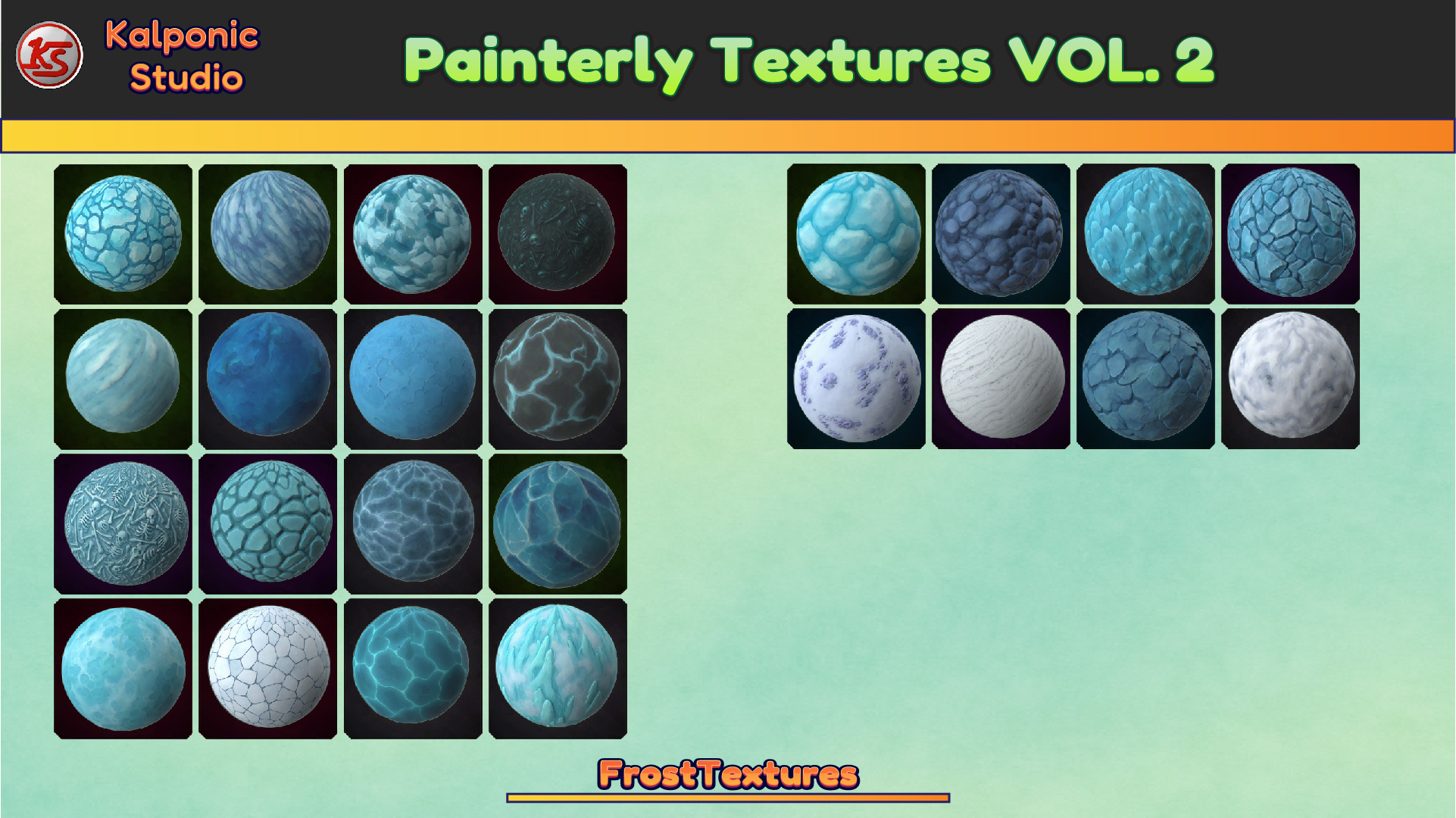 🖼️Painterly Textures Vol. 2 by Kalponic Studio