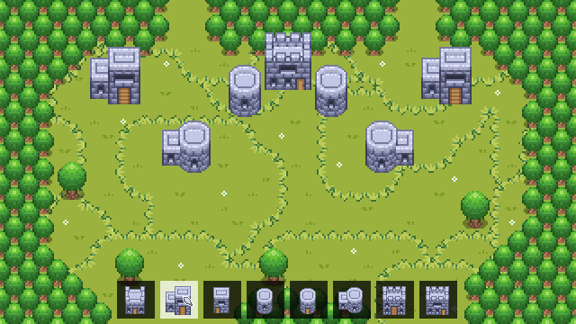 Pixel Tower Defense Asset Pack 1 by ELV Games