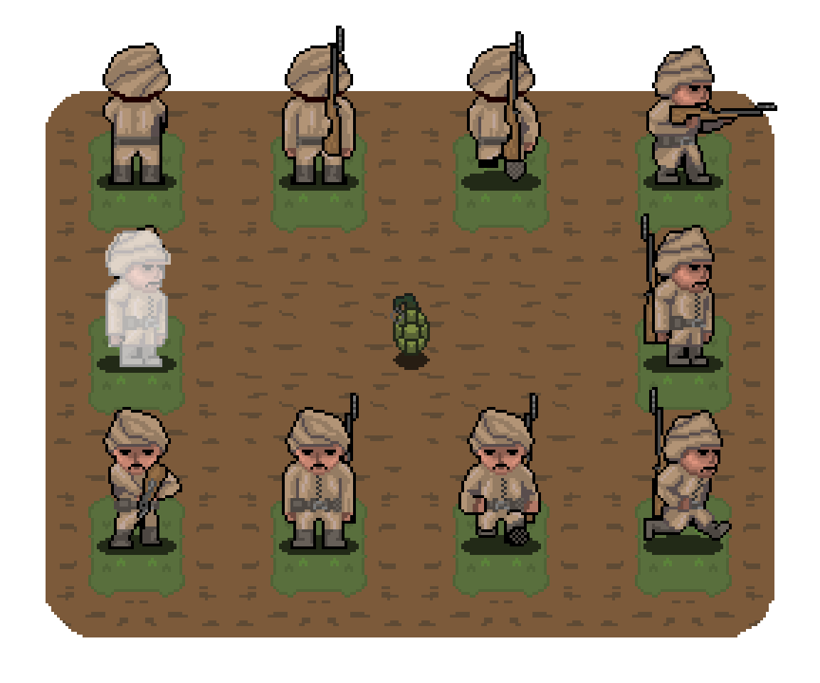 Rate RPG Pixel Art World War Pack – 32x32 Sprite Sheets by CnrkiiART ...