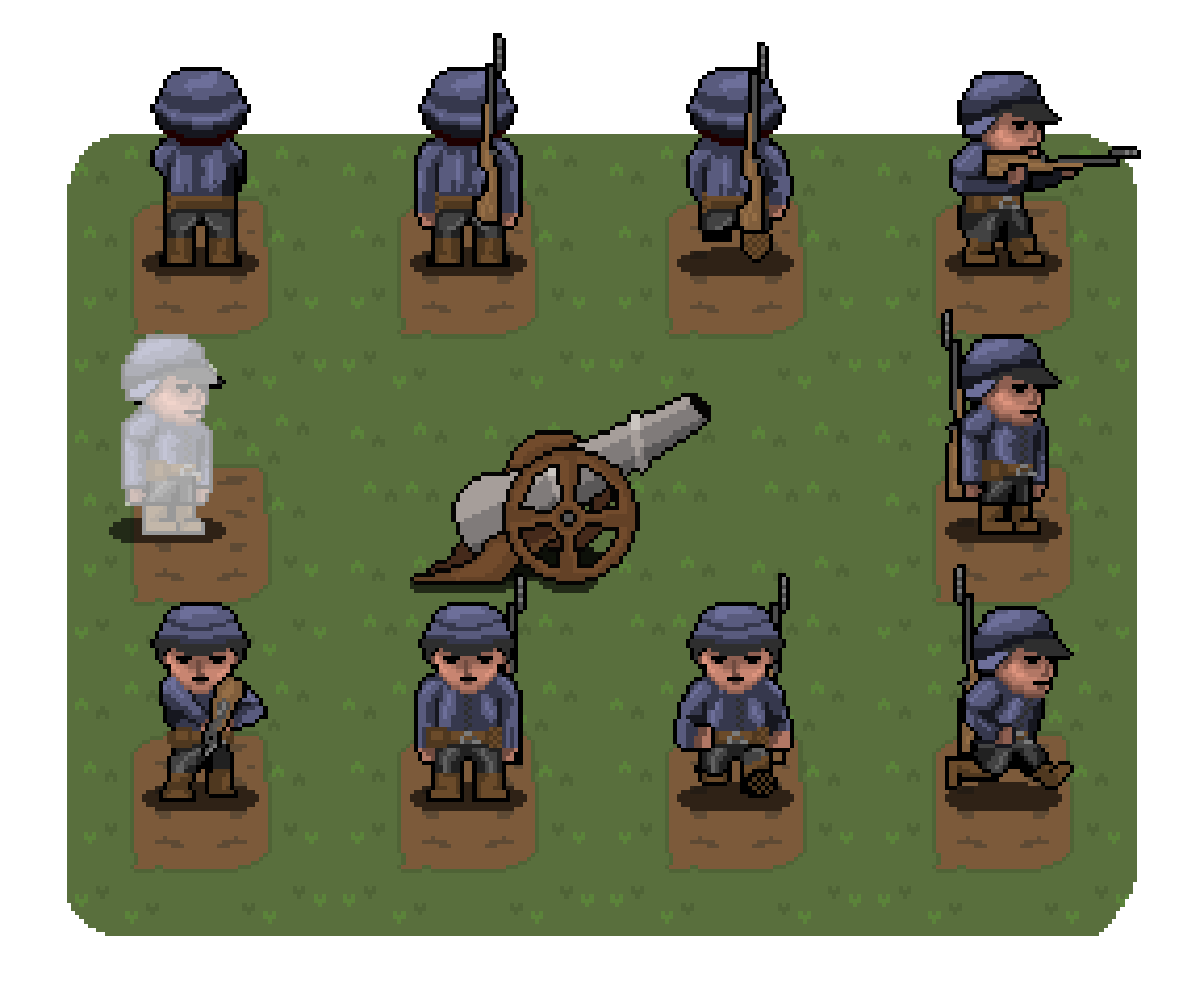 Rate RPG Pixel Art World War Pack – 32x32 Sprite Sheets by CnrkiiART ...