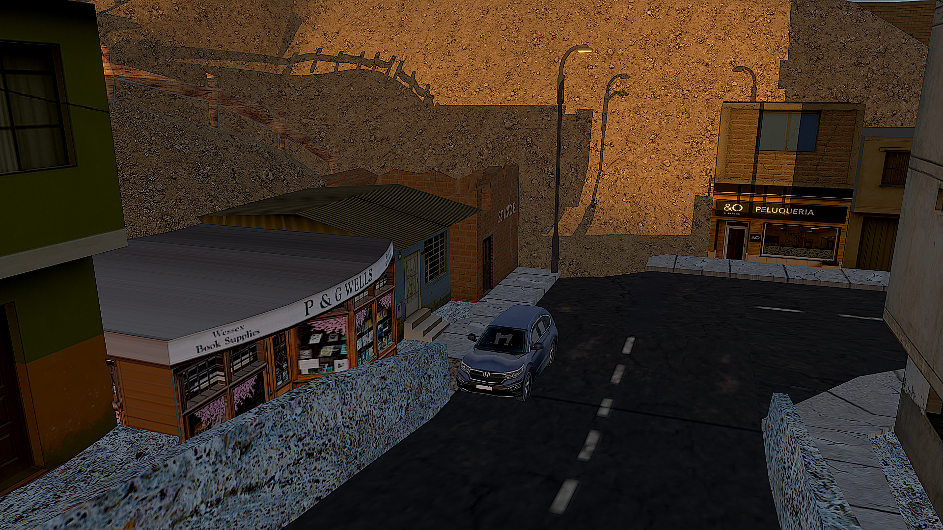 Popular Streets of Lima | PS1 Environment by McPato