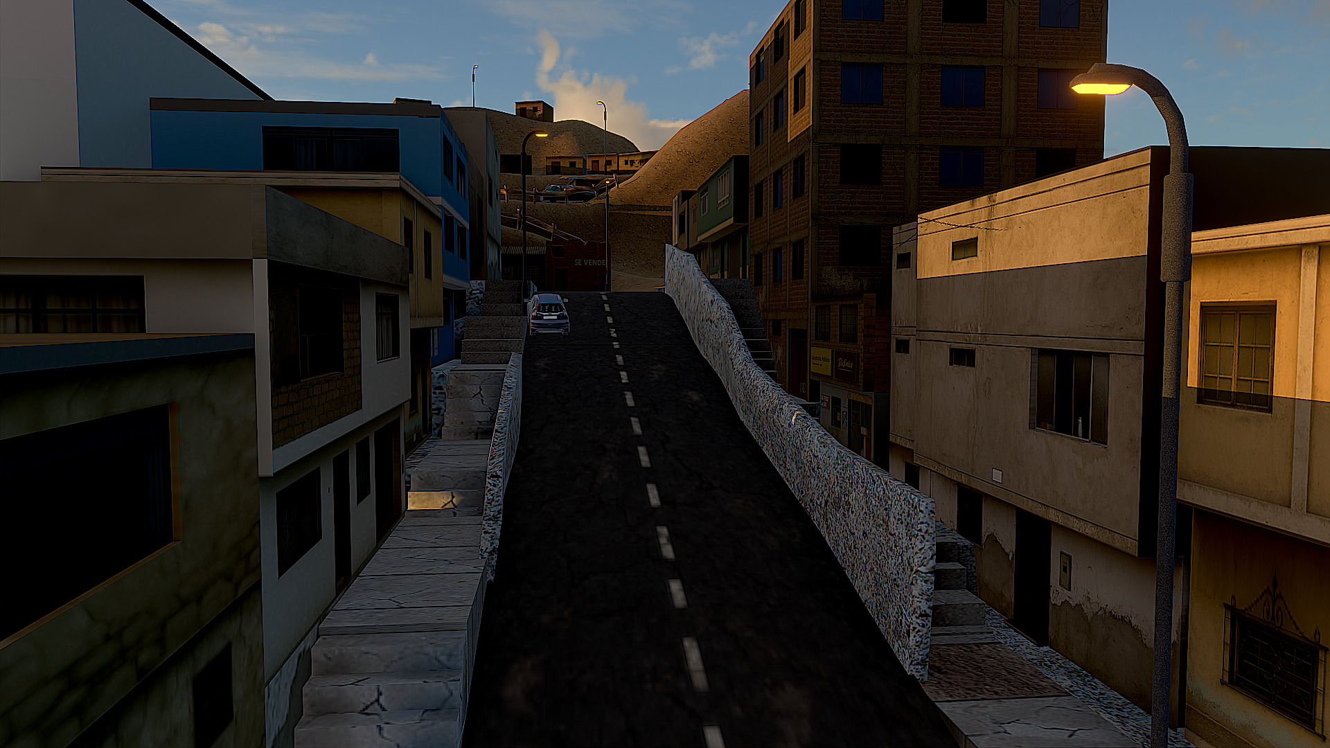 Popular Streets of Lima | PS1 Environment by McPato