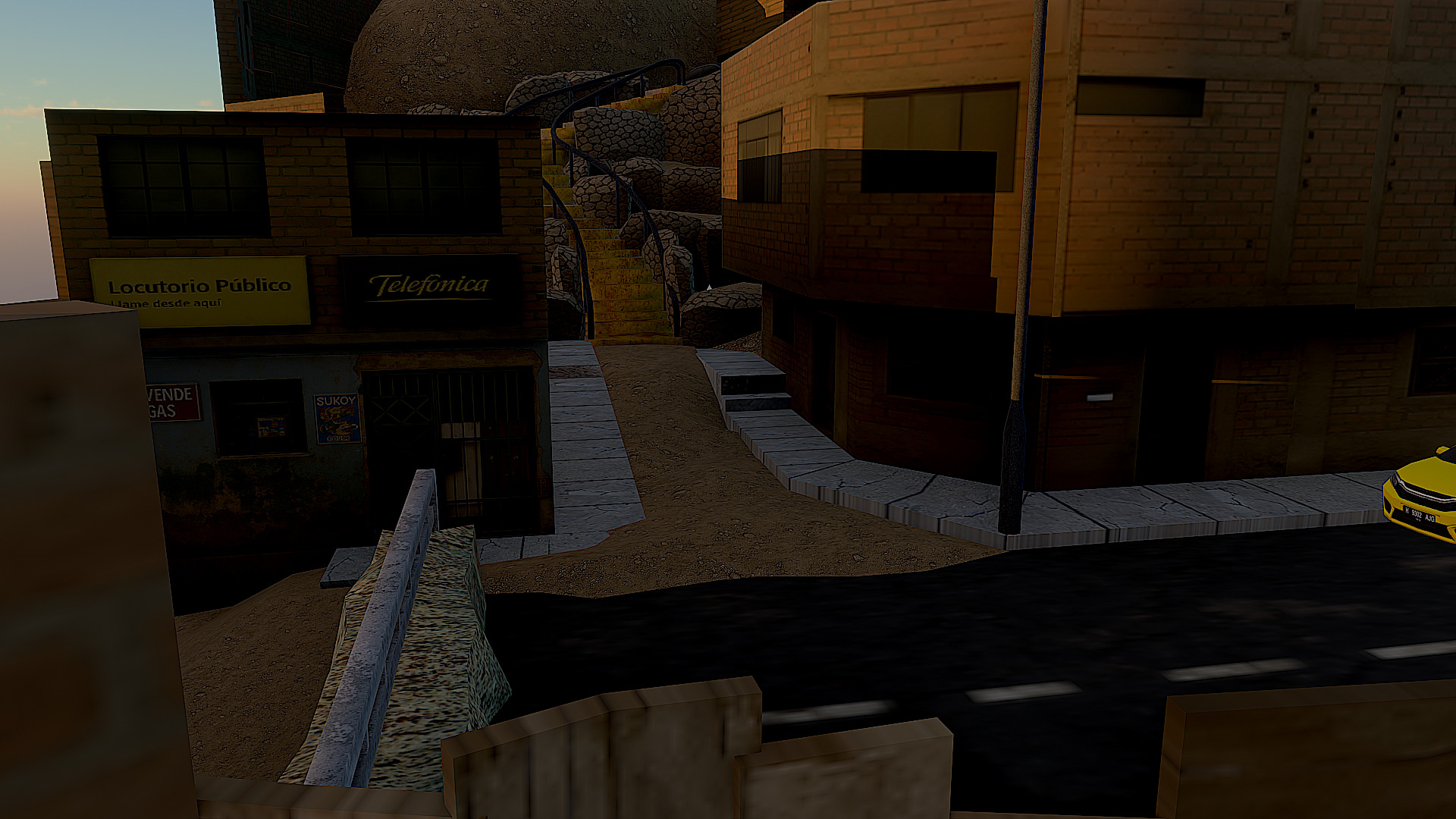 Popular Streets of Lima | PS1 Environment by McPato